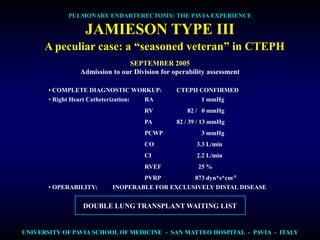CTEPH CASI CLINICI | PPT