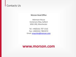 Morson overview | PPT