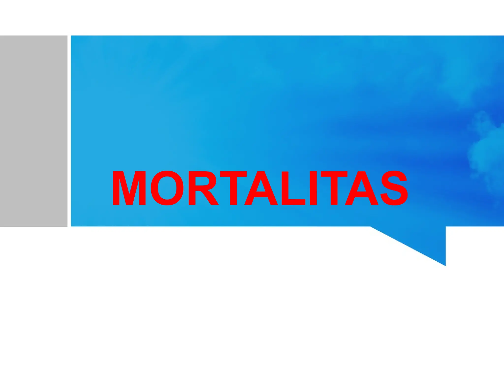 Konsep dasar mortalitas penduduk dan Mortalitas di Indonesia | PPT
