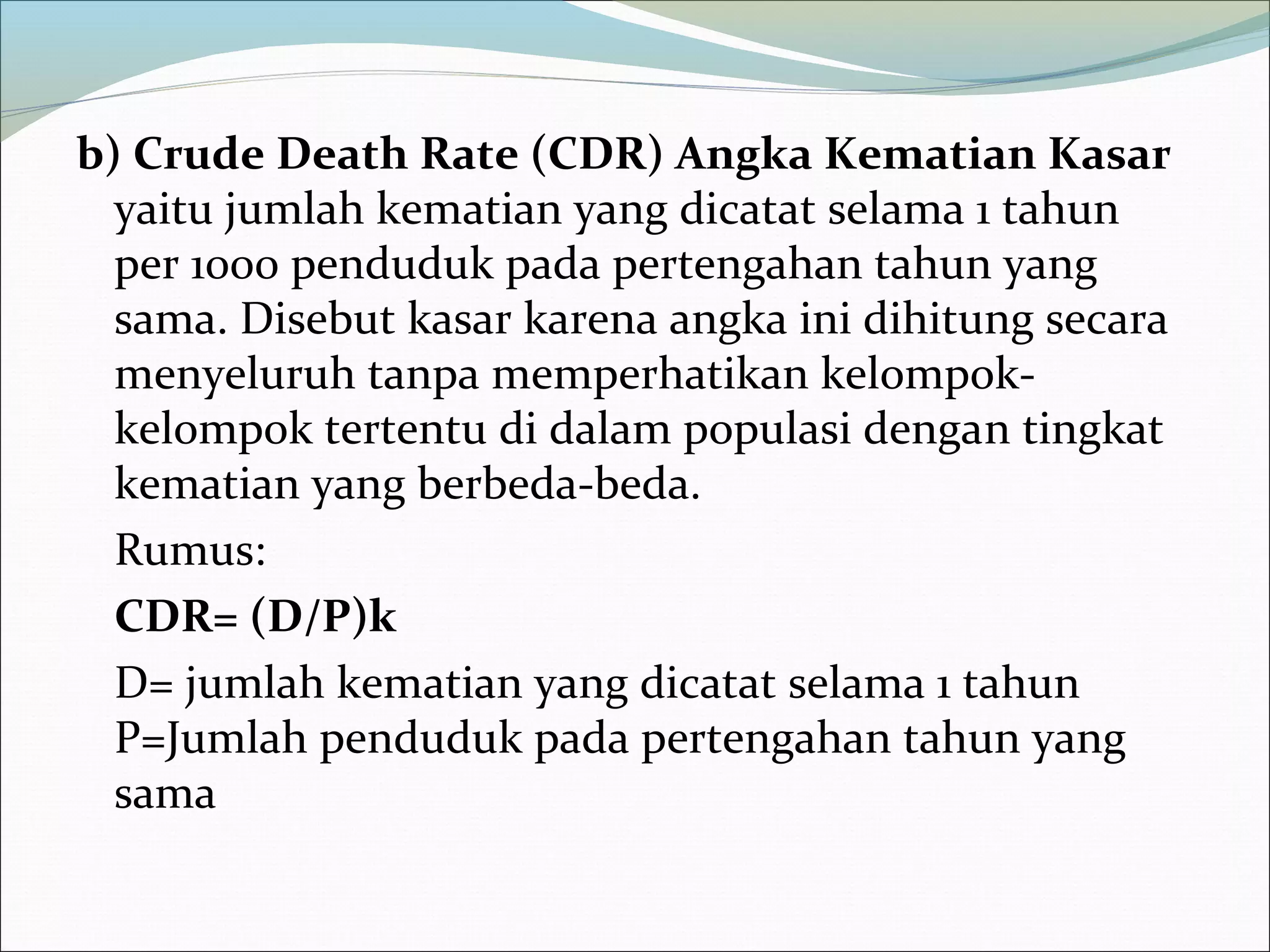 Mortalitas dan Morbiditas | PPT