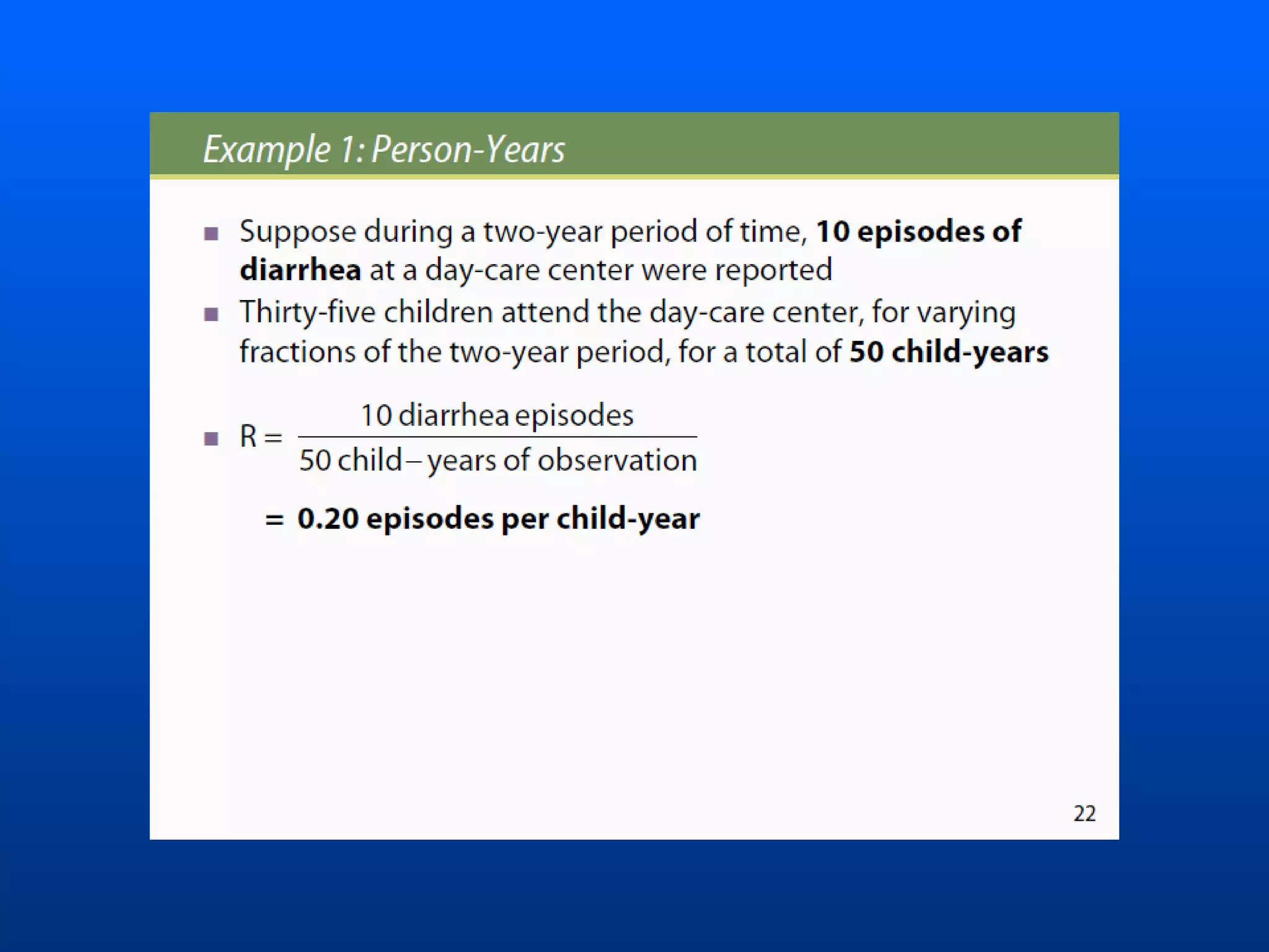Mortality and mobidity indicators | PPT