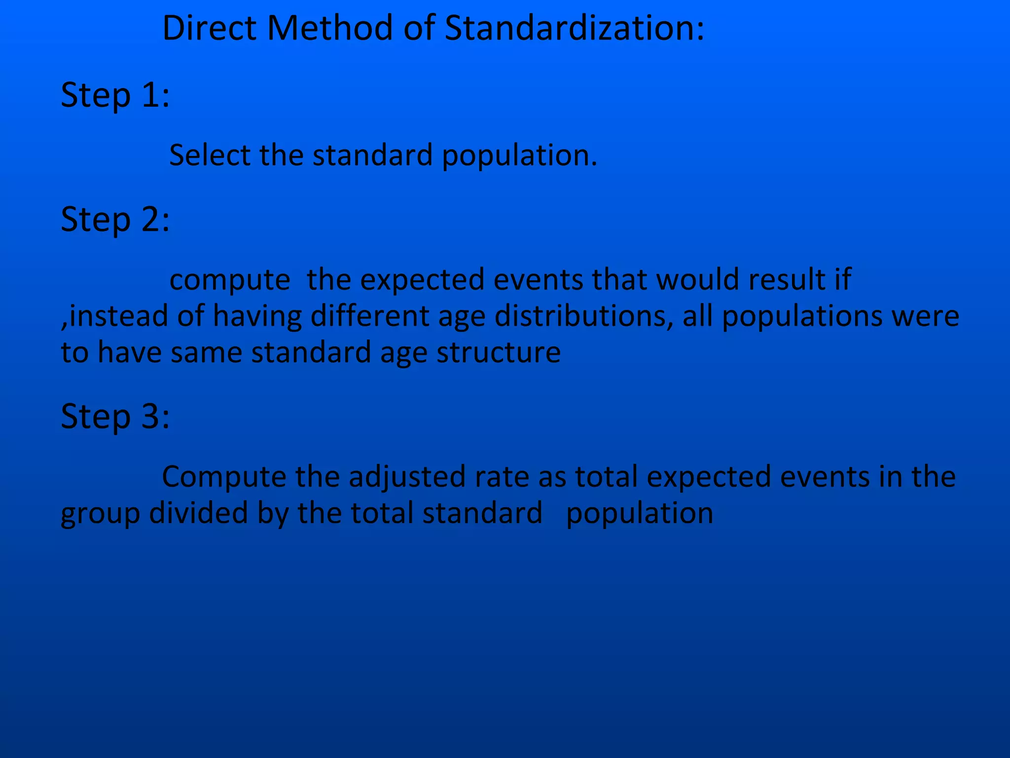Mortality and mobidity indicators | PPT