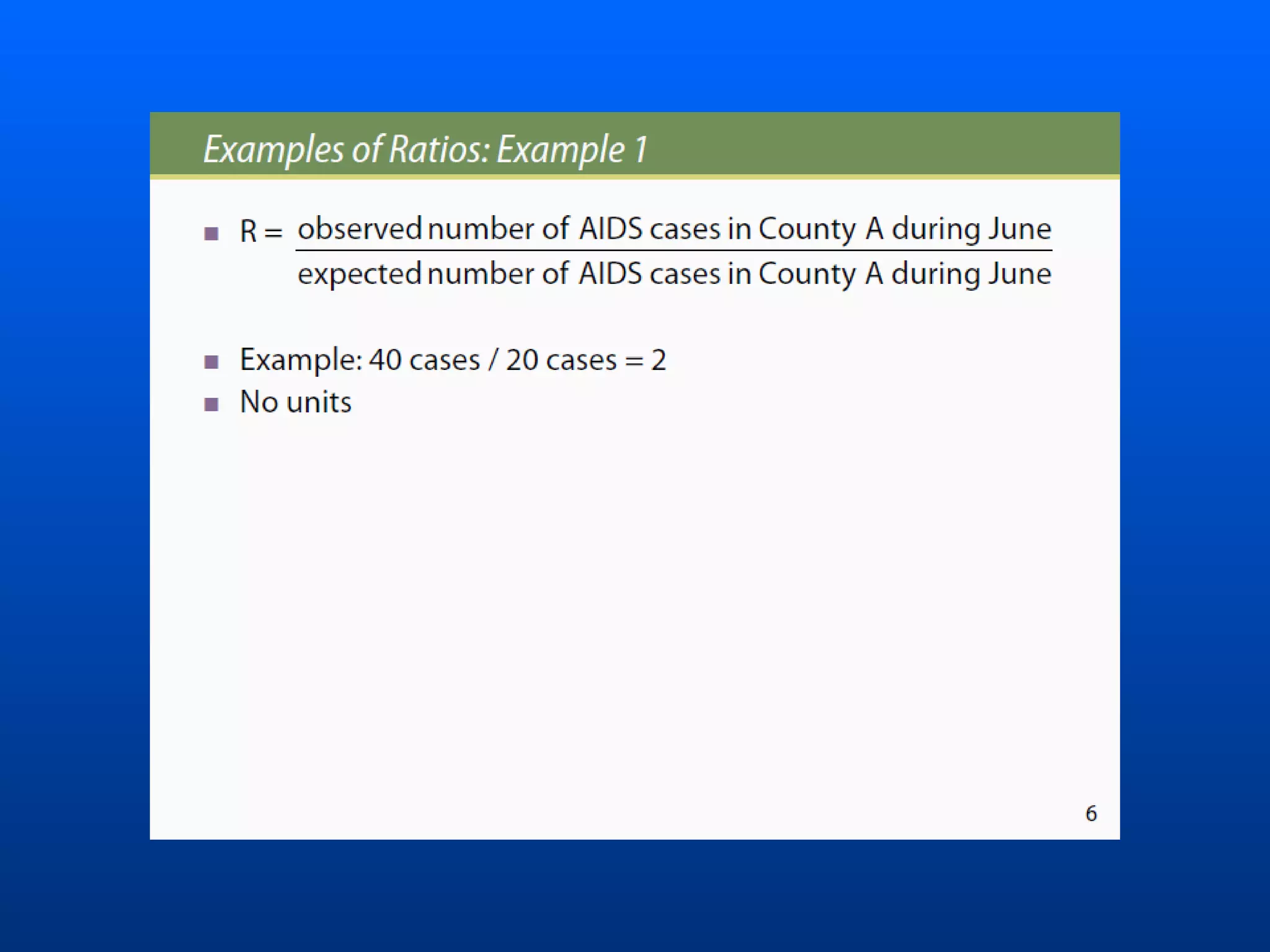 Mortality and mobidity indicators | PPT