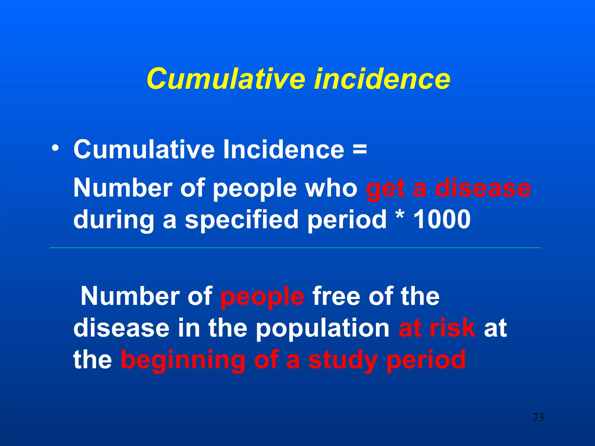 Mortality and mobidity indicators | PPT
