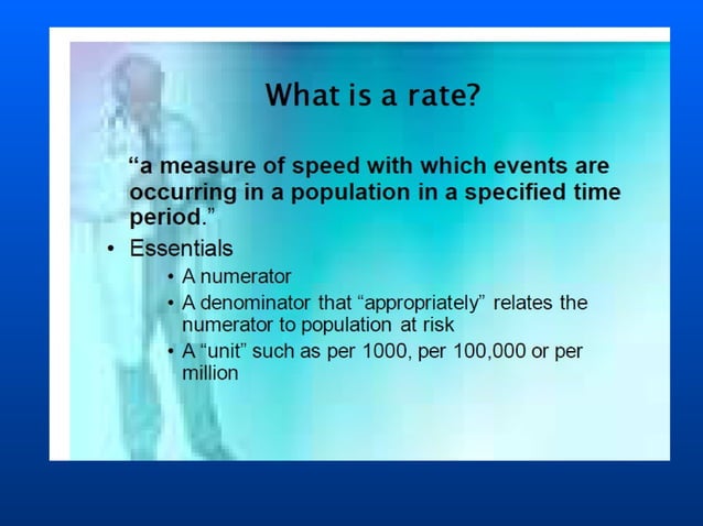 Mortality and mobidity indicators | PPT | Diseases and Conditions ...