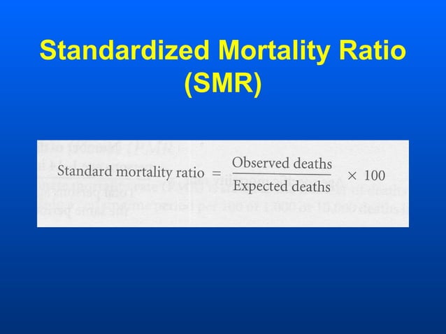 Mortality and mobidity indicators | PPT | Diseases and Conditions ...