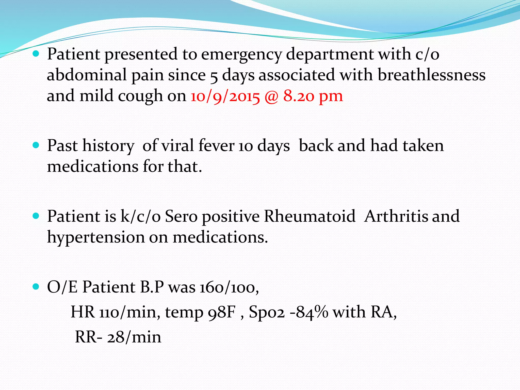 Interesting Case of MCTD with SLE Overlap syndrome | PPTX