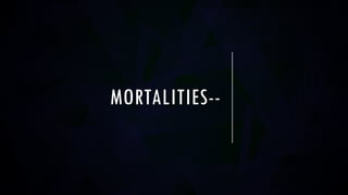 MORTALITY PROFORMA for documentation cause of death | PPTX