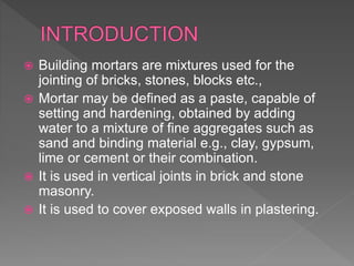 Mortar | PPTX