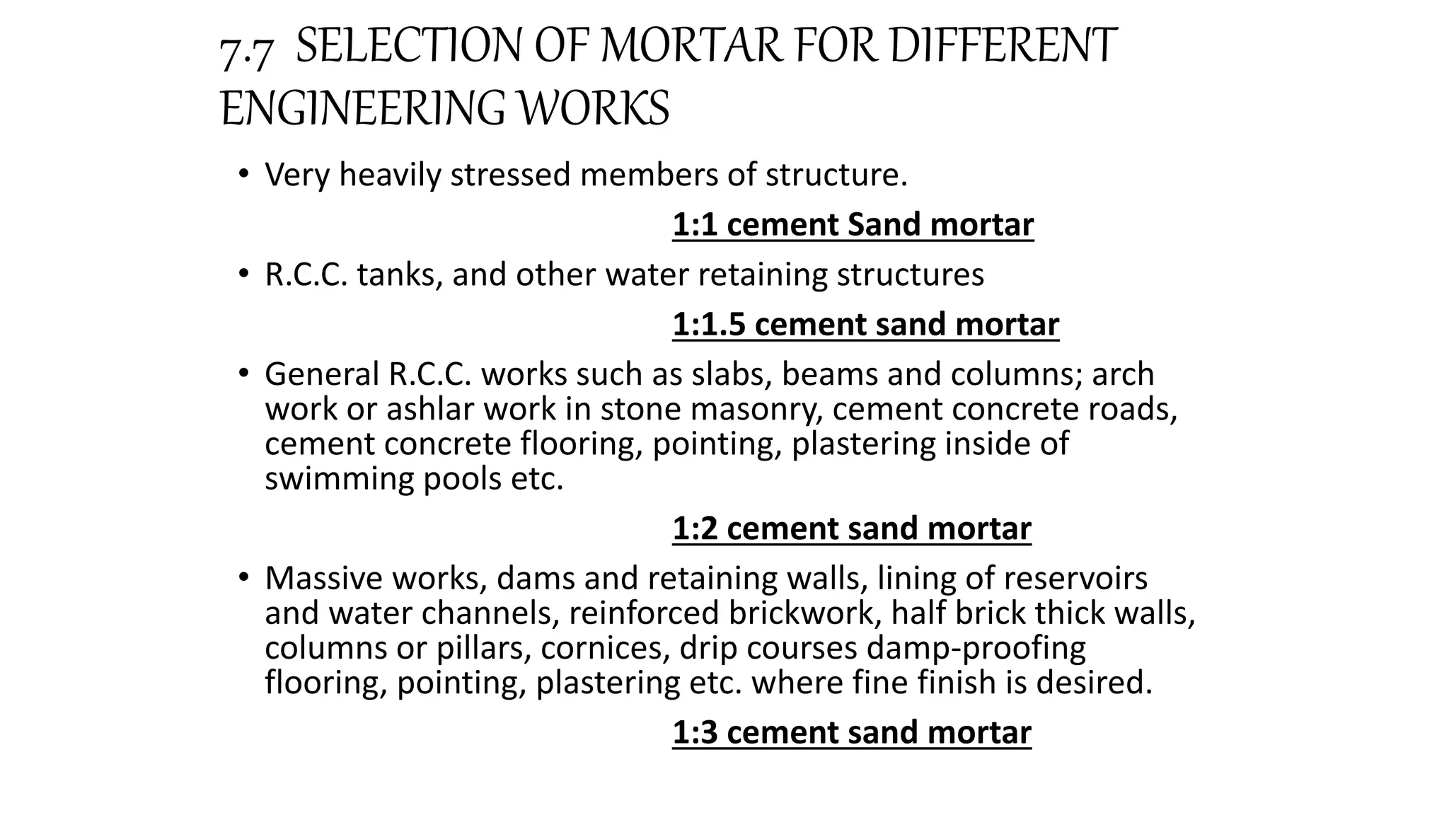 Mortar and Concrete overall surkhi function | PPTX