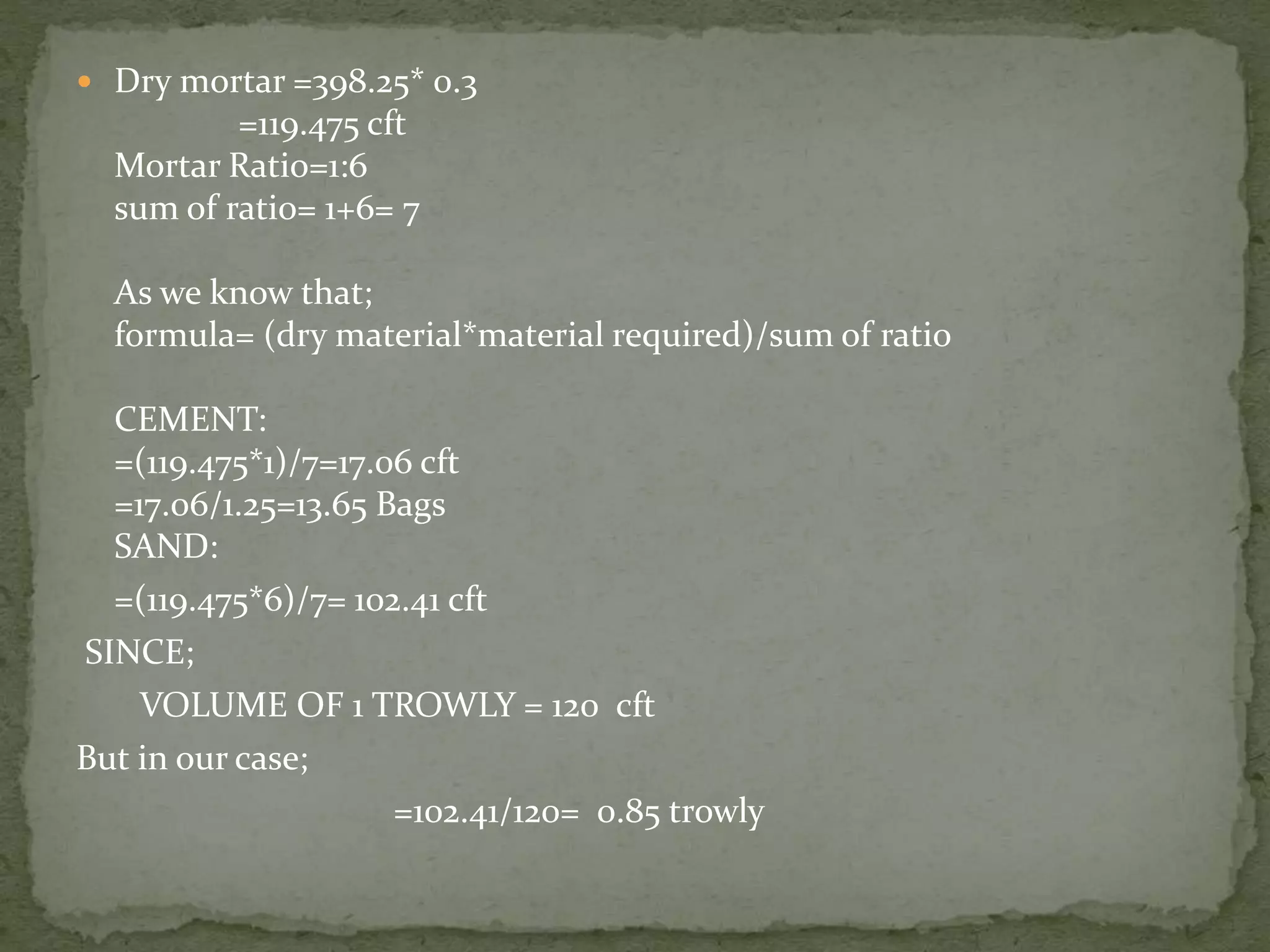 Mortar, Composition of mortar, Types of Mortar, Mixing of Mortar ...