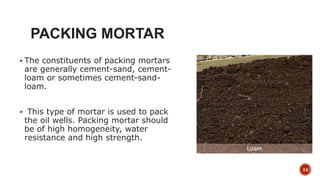 Mortar (masonry) | PPTX