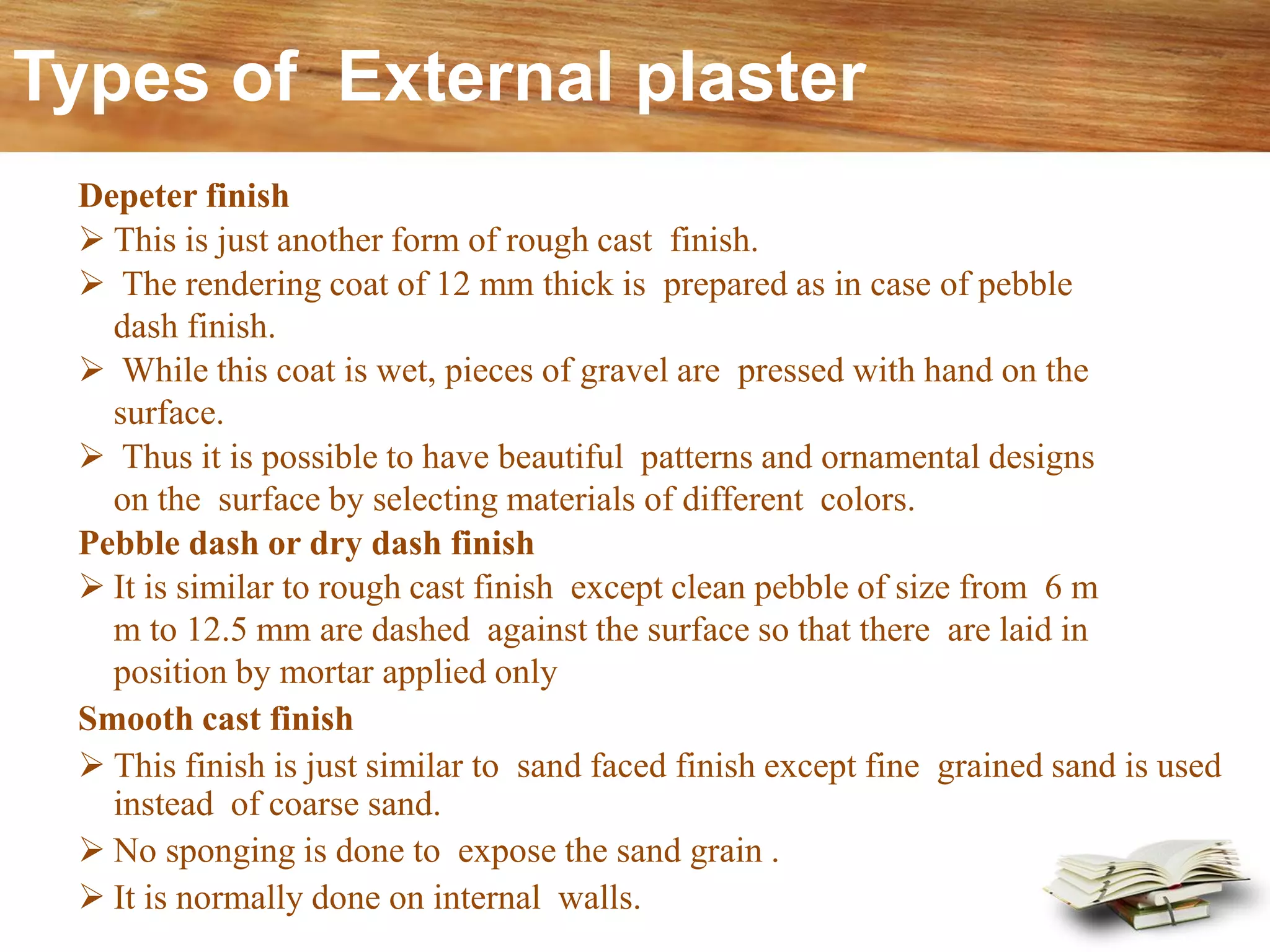 Mortar plaster pointing | PPT