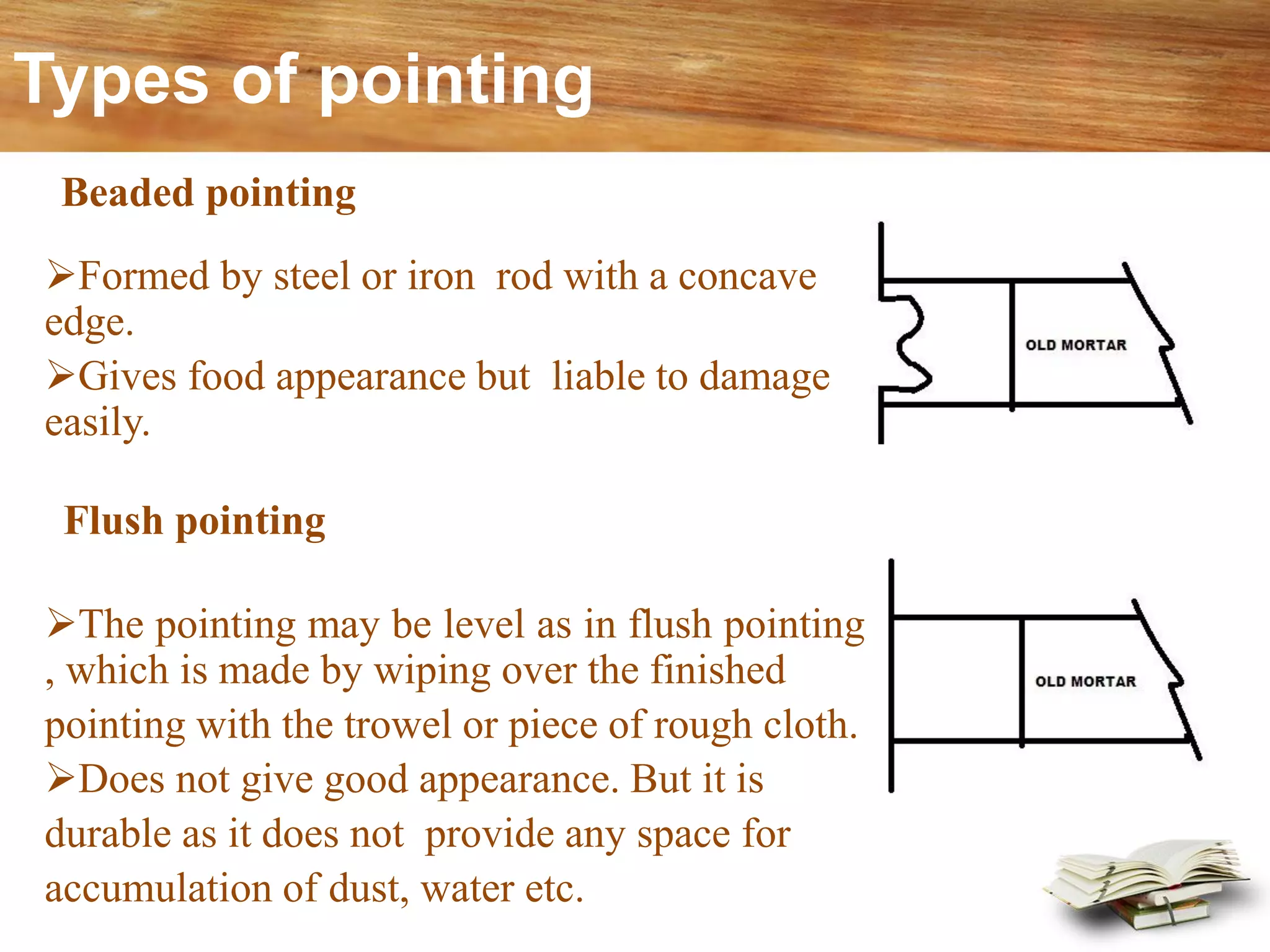 Mortar plaster pointing | PPT