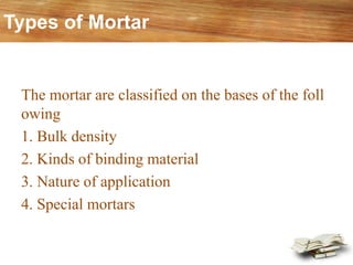 Mortar plaster pointing | PPT