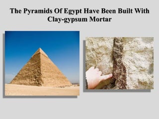 Mortars and Plasters | PPTX