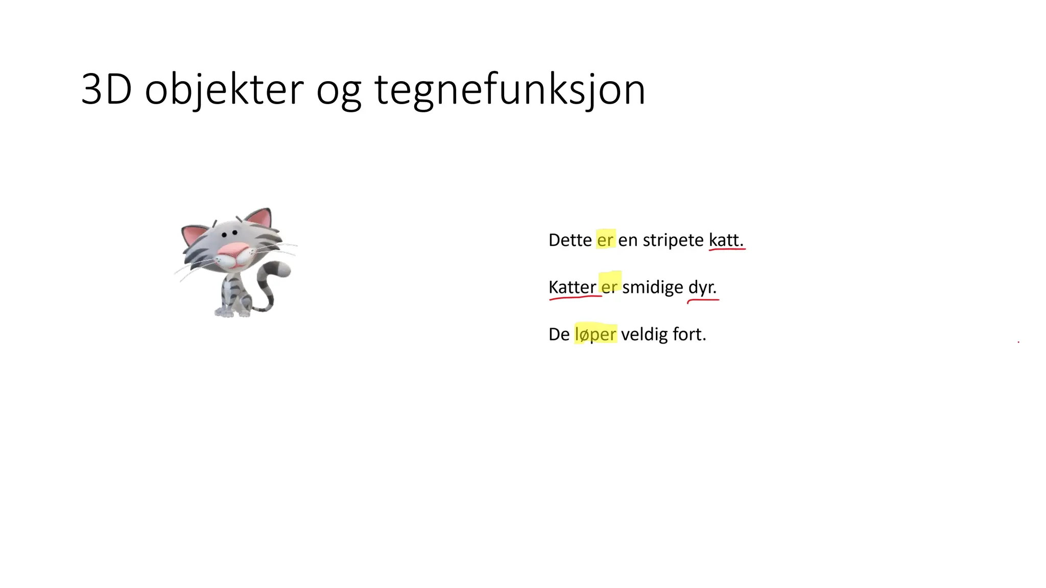 Powerpoint presentasjon med mange eksempler | PPTX