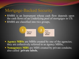 Mortgage backed security | PPTX