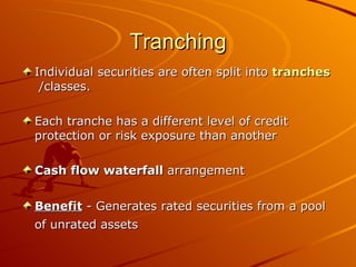 Mortgage Backed Security | PPT