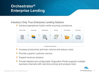 Mortgage Cadence Orchestrator Presentation | PPTX