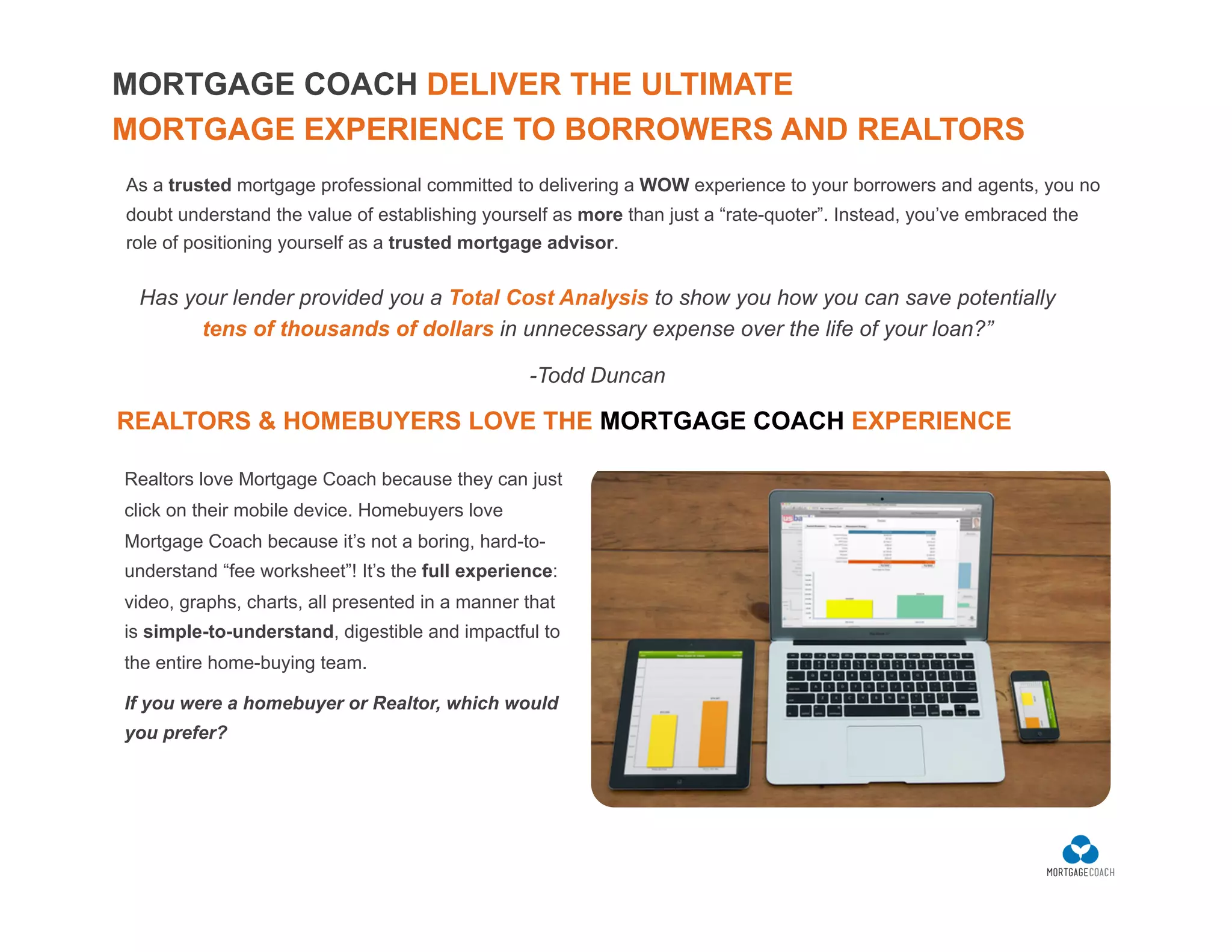 Mortgage Coach Scripts 2016 | PDF