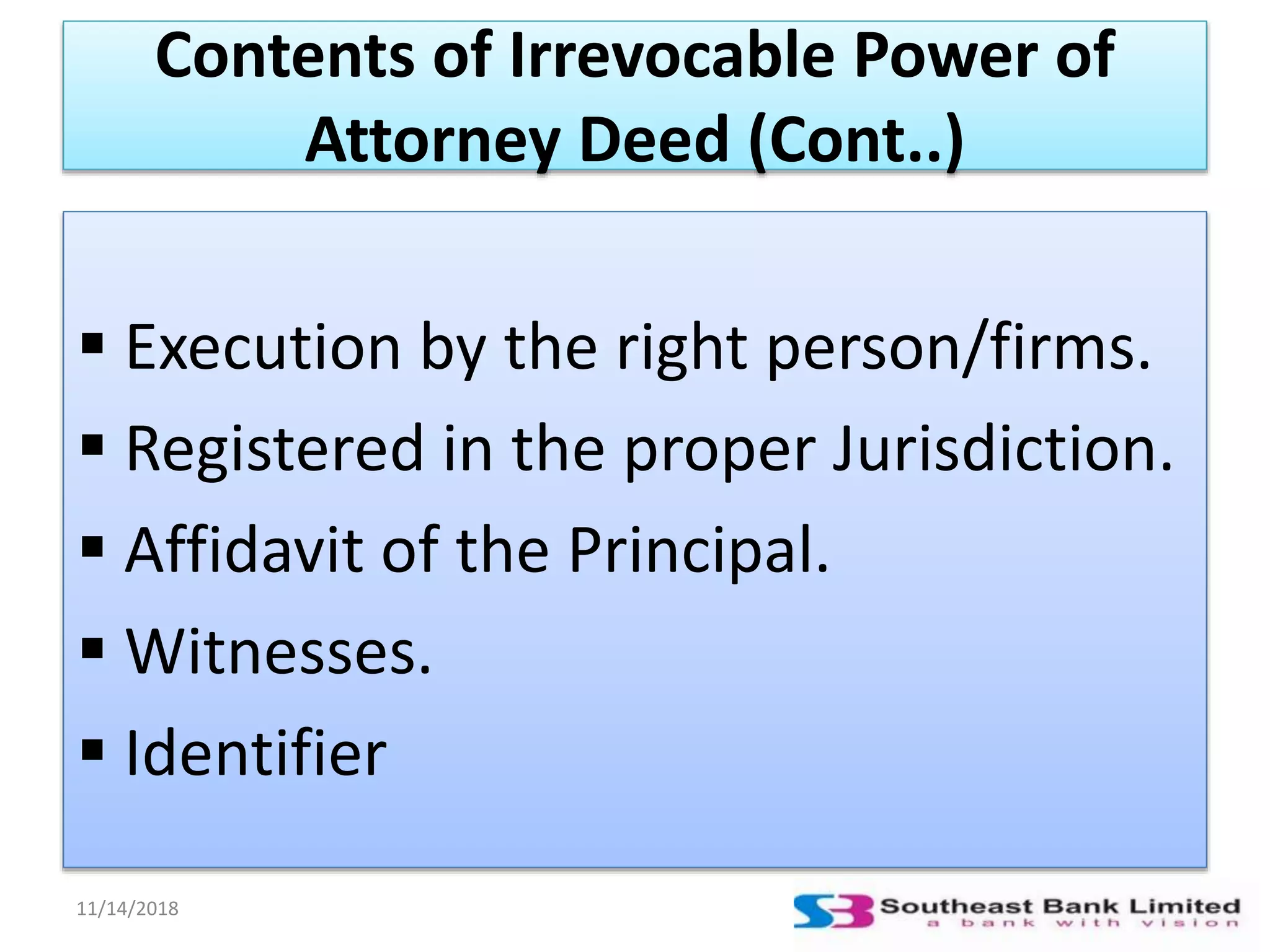 Mortgage formalities of collateral security, rigpa, redemption deed ...