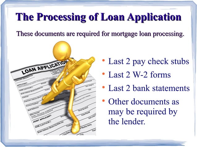 Basics Of Mortgage Loan | PPT | Home Financing | Personal Debt