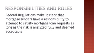 Colleen M. Olivas, Underwriter Roles and Responsibilities | PPTX | Home ...