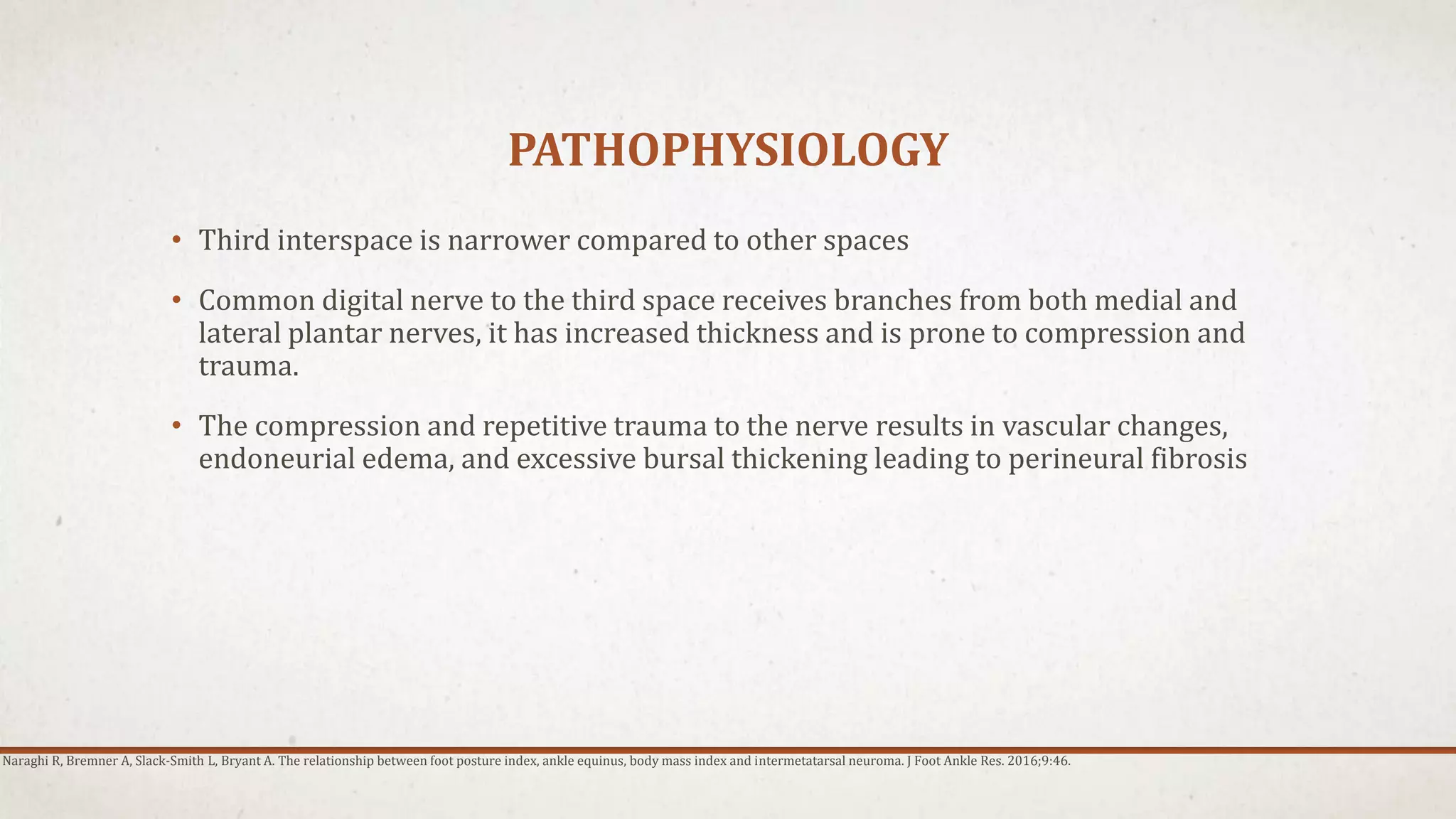 Morton Neuroma | PPTX