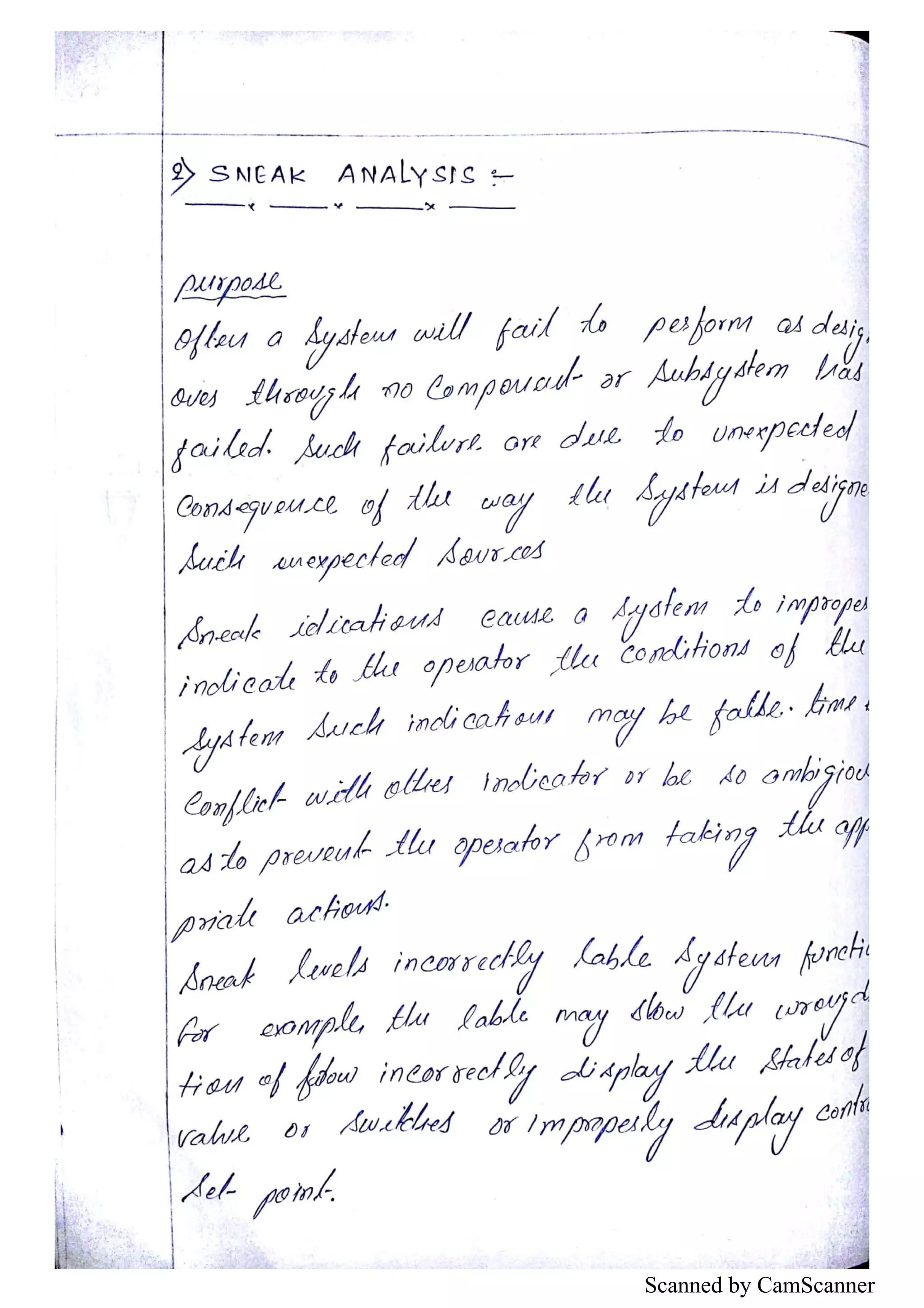 Mort Analysis | Sneak Analysis | Reliability Analysis | Gaurav Singh ...