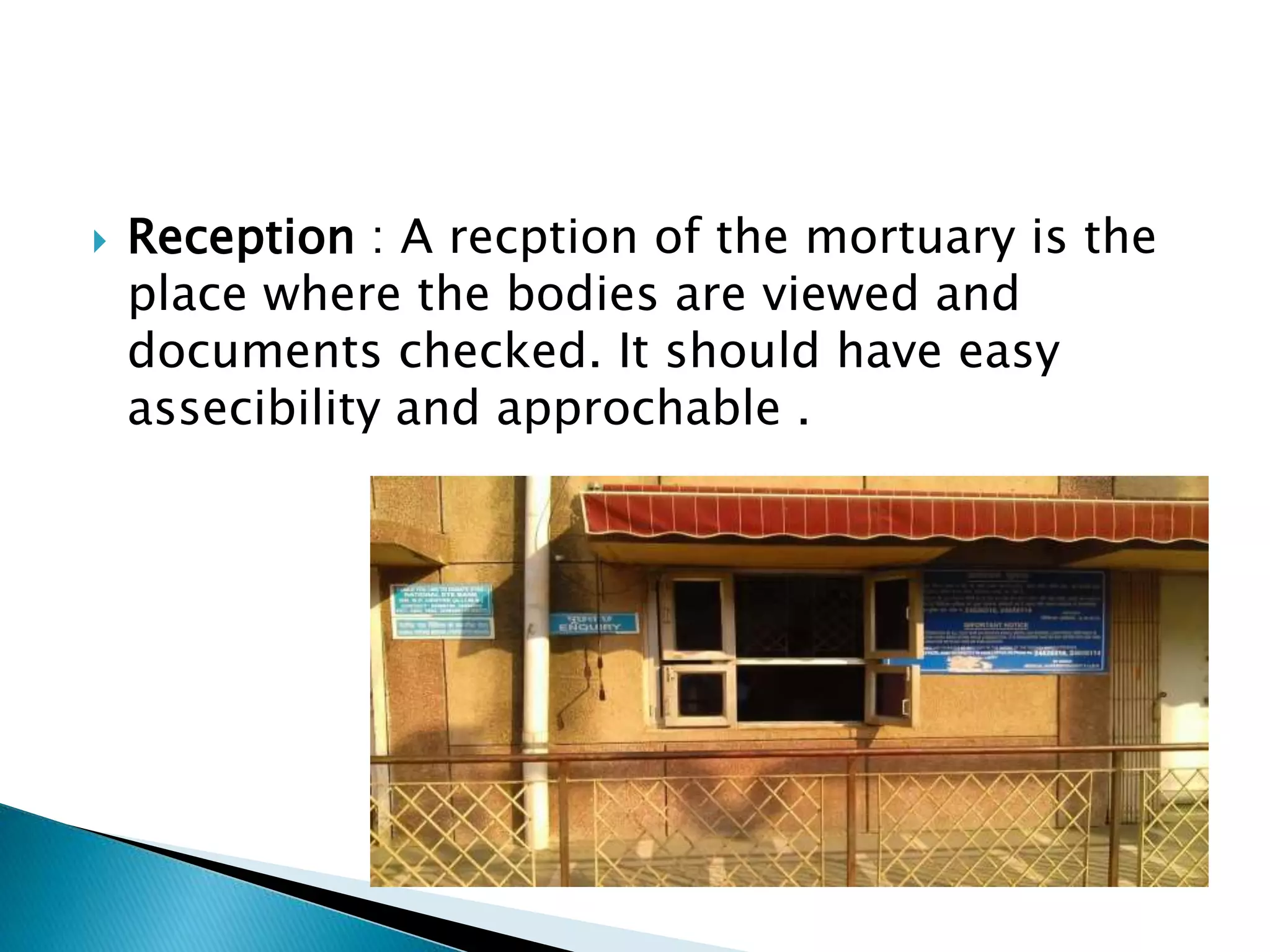 Mortuary service in hospital | PPTX