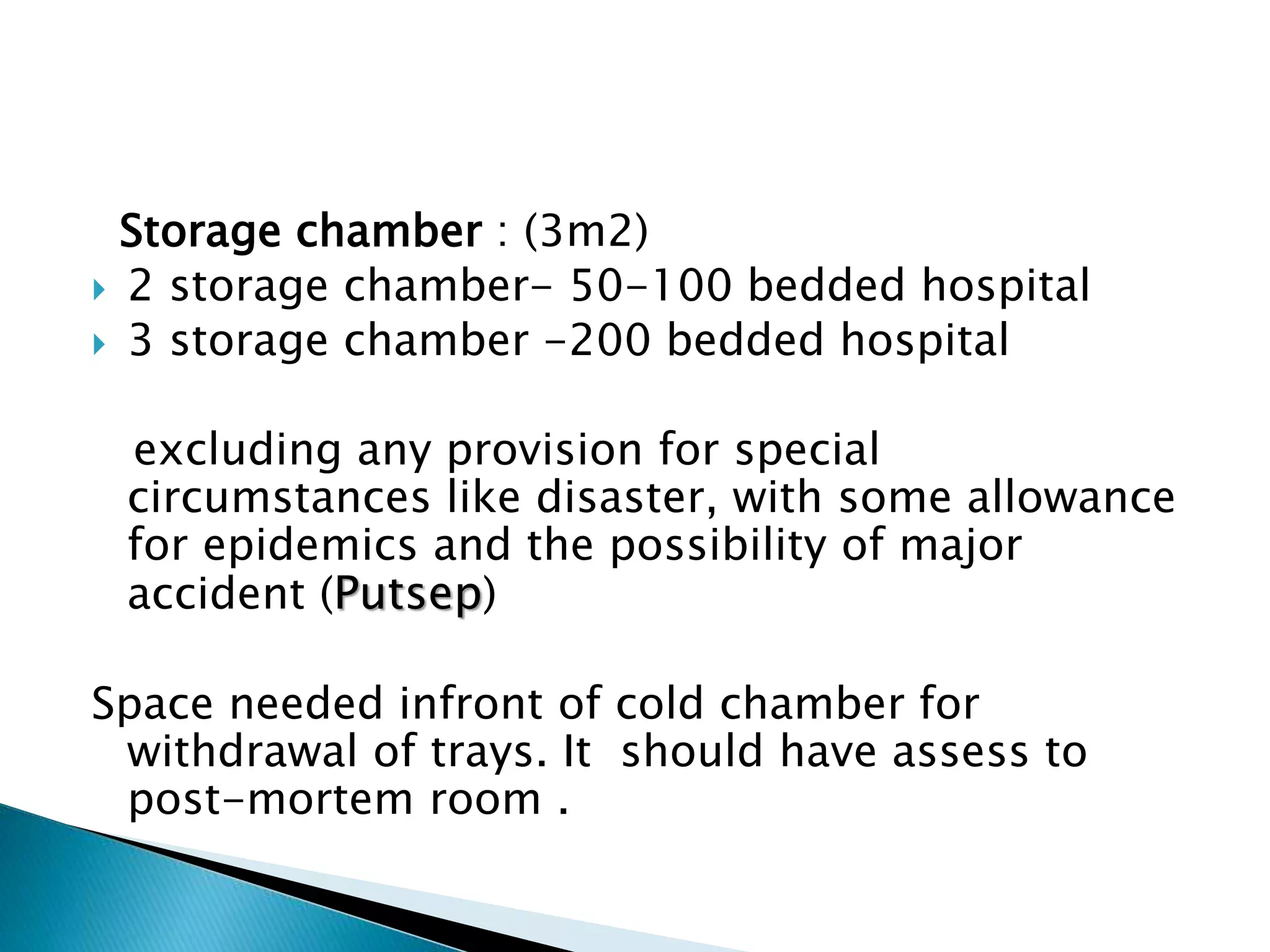 Mortuary service in hospital | PPTX