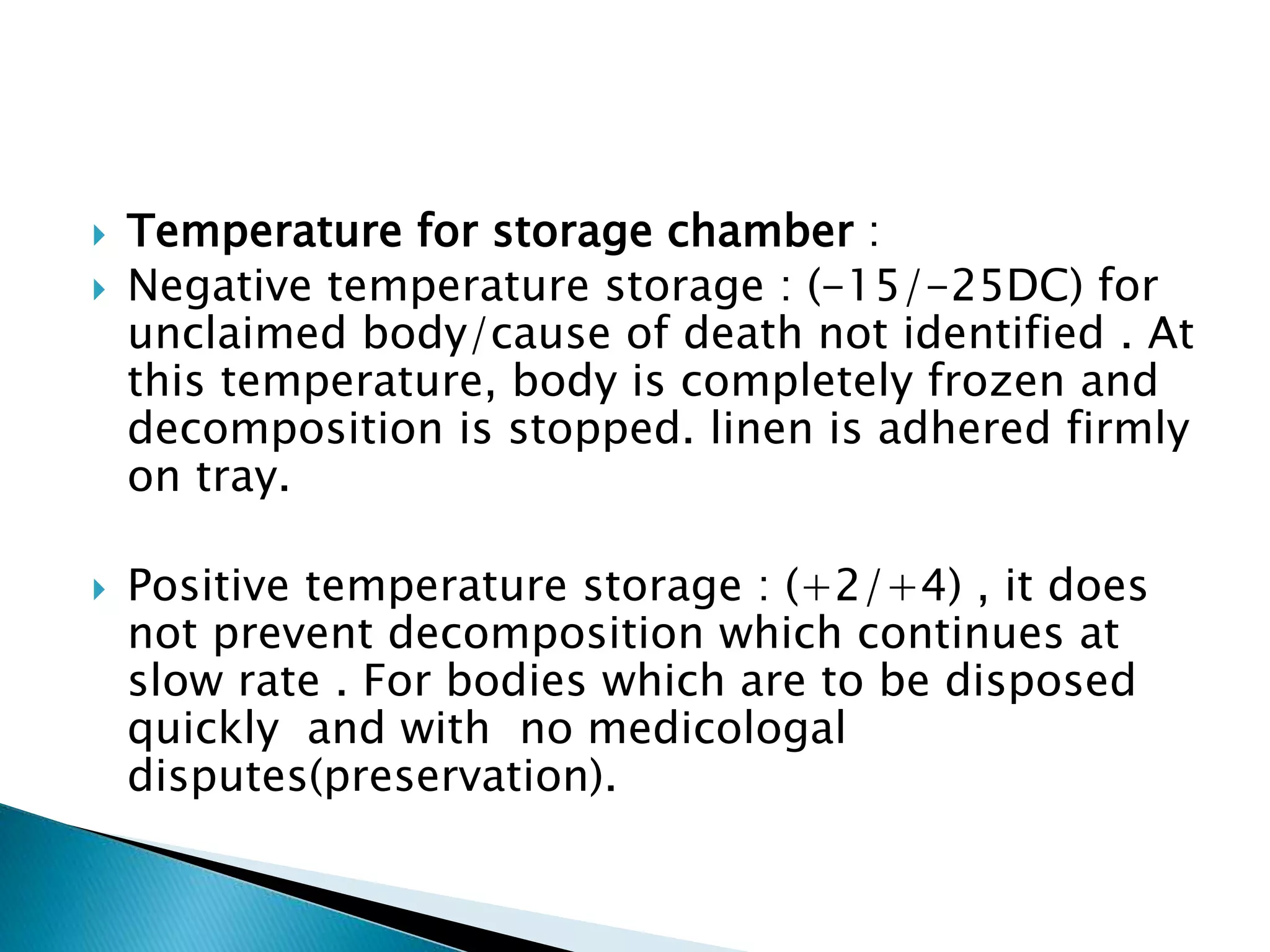 Mortuary service in hospital | PPTX