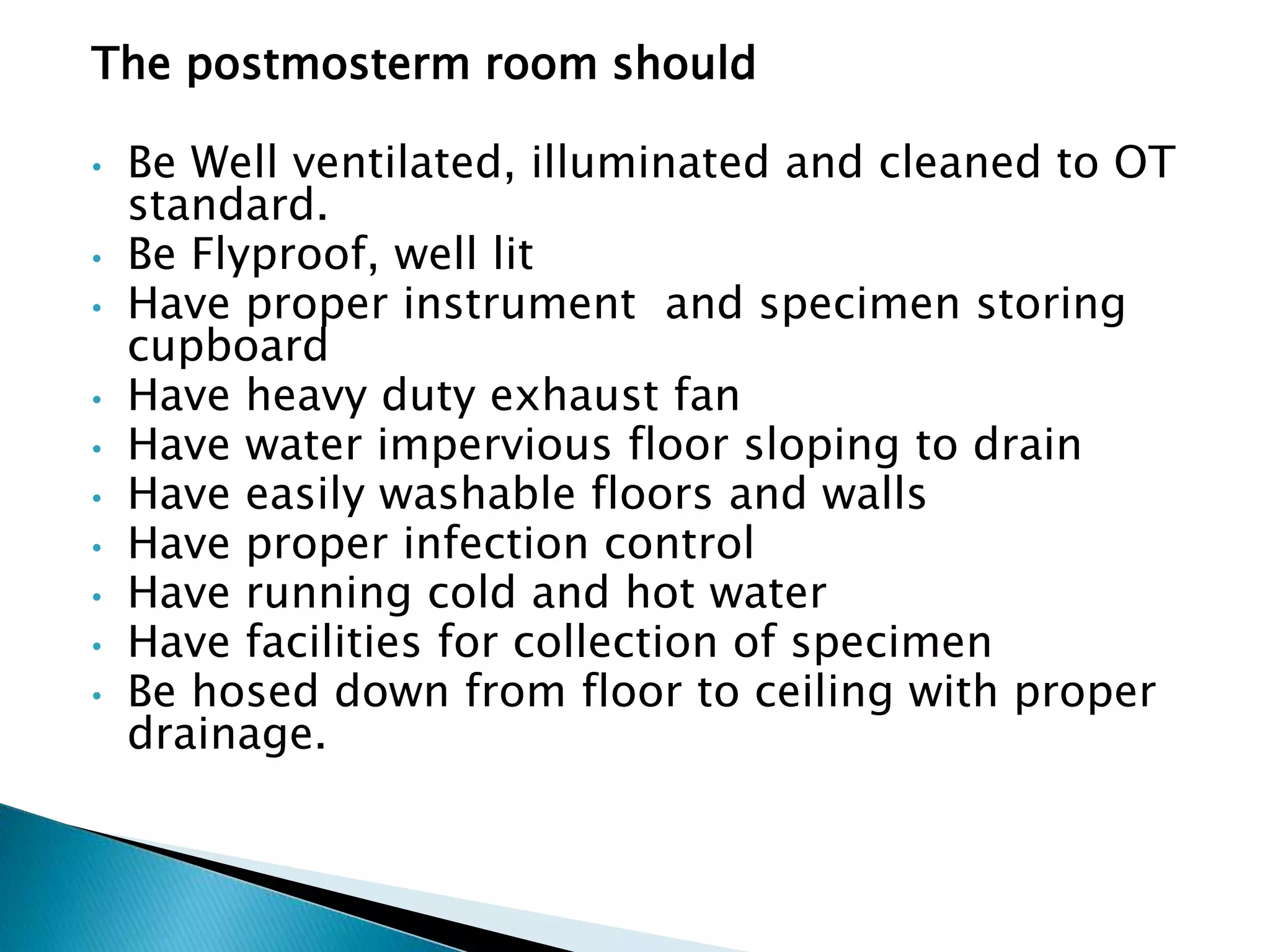 Mortuary service in hospital | PPTX