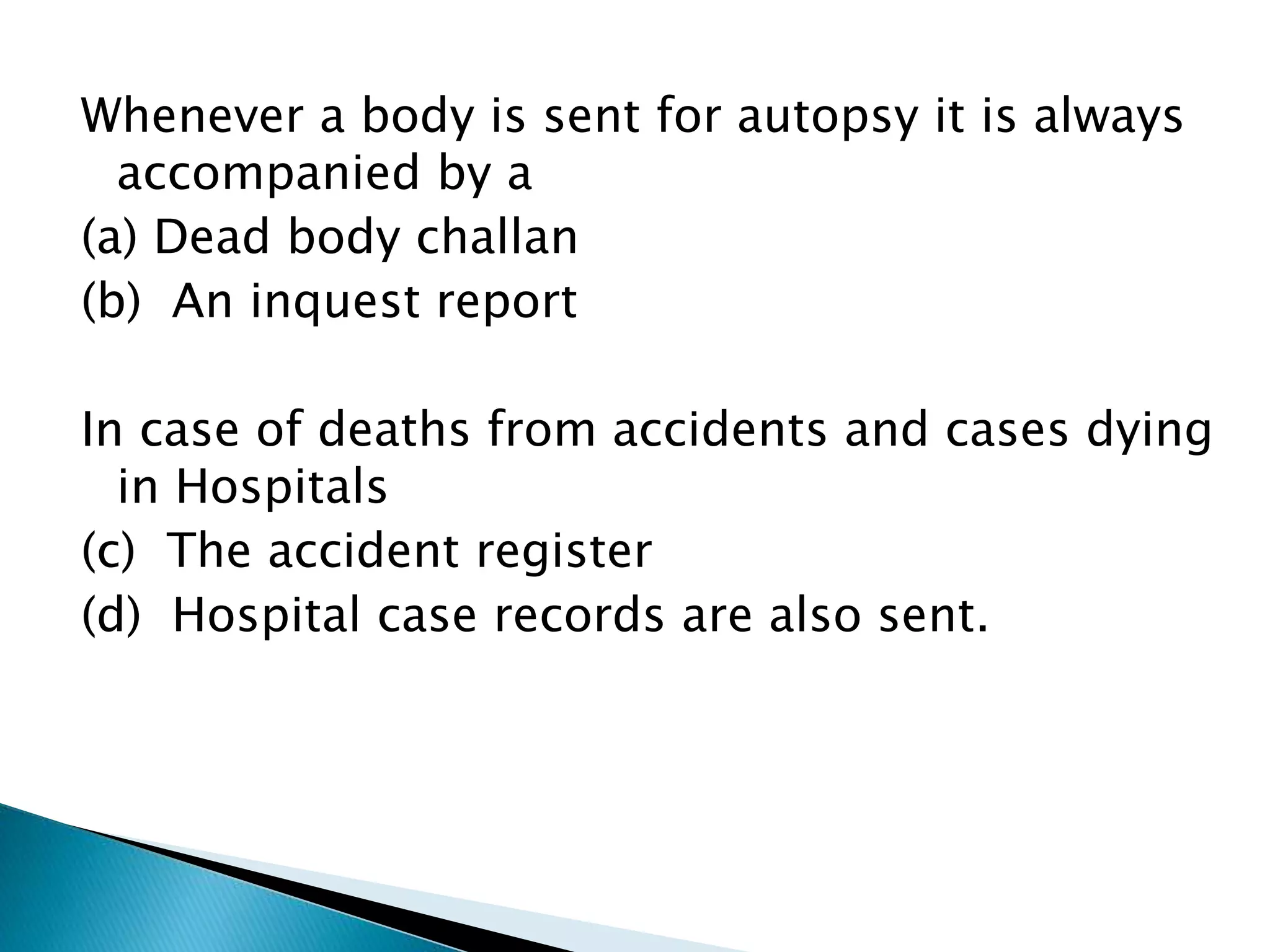 Mortuary service in hospital | PPTX