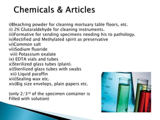 Mortuary service in hospital | PPTX