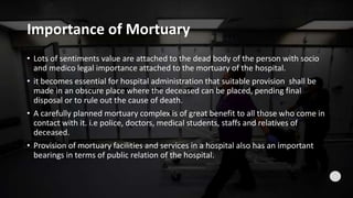 Utility Services Mortuary | PPTX