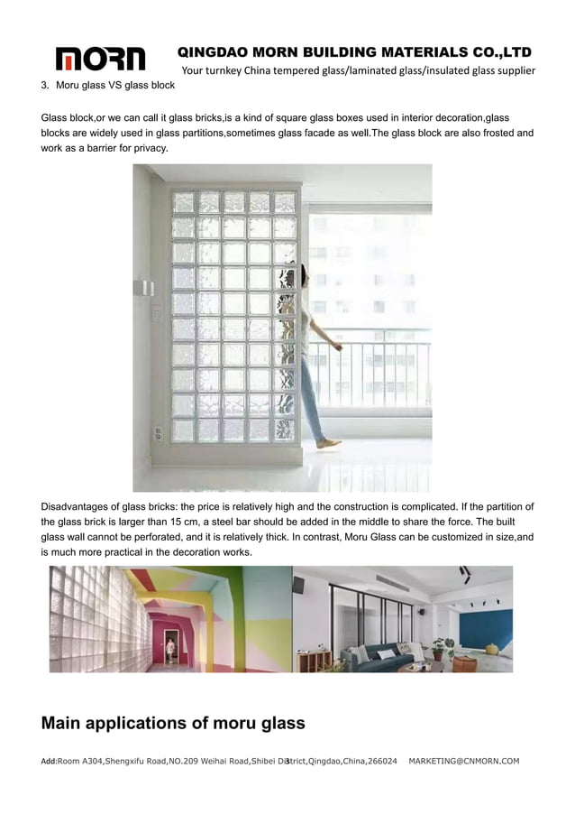 Moru glass,the celebrity in fluted glass patterned glas | PDF ...