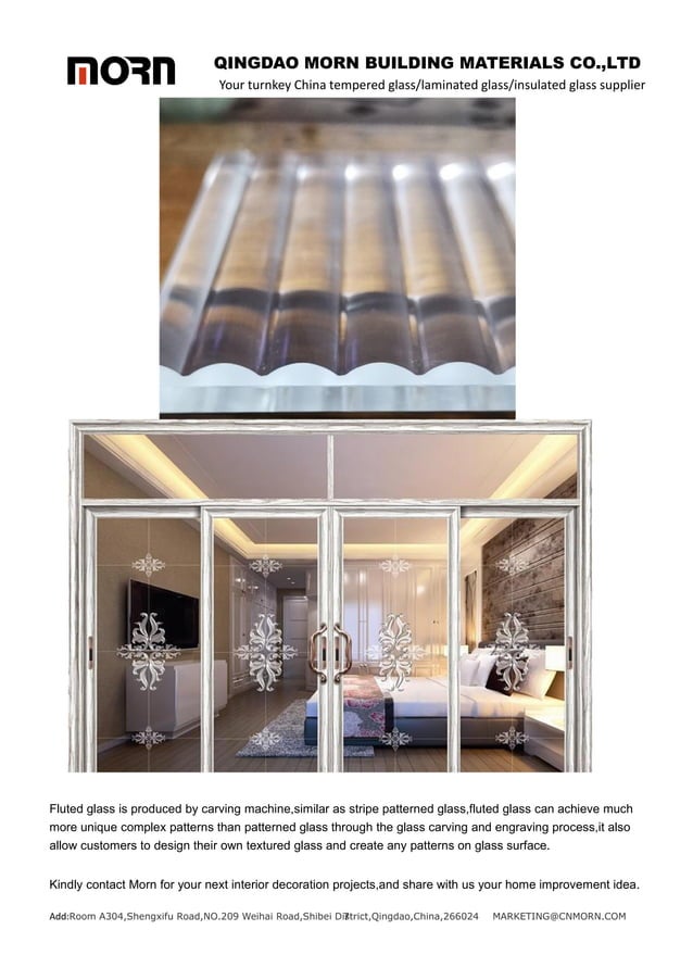 Moru glass,the celebrity in fluted glass patterned glas | PDF ...