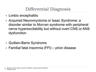 Morvan Syndrome | PPTX