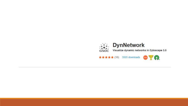 Visualization and Analysis of Dynamic Networks | PPT