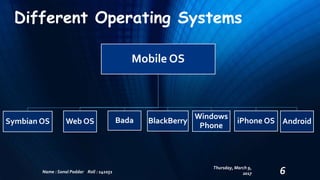 Mobile Operating System | PPTX