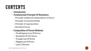 Coplaner concurrent force system | PDF