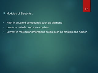 elastic constants | PPT