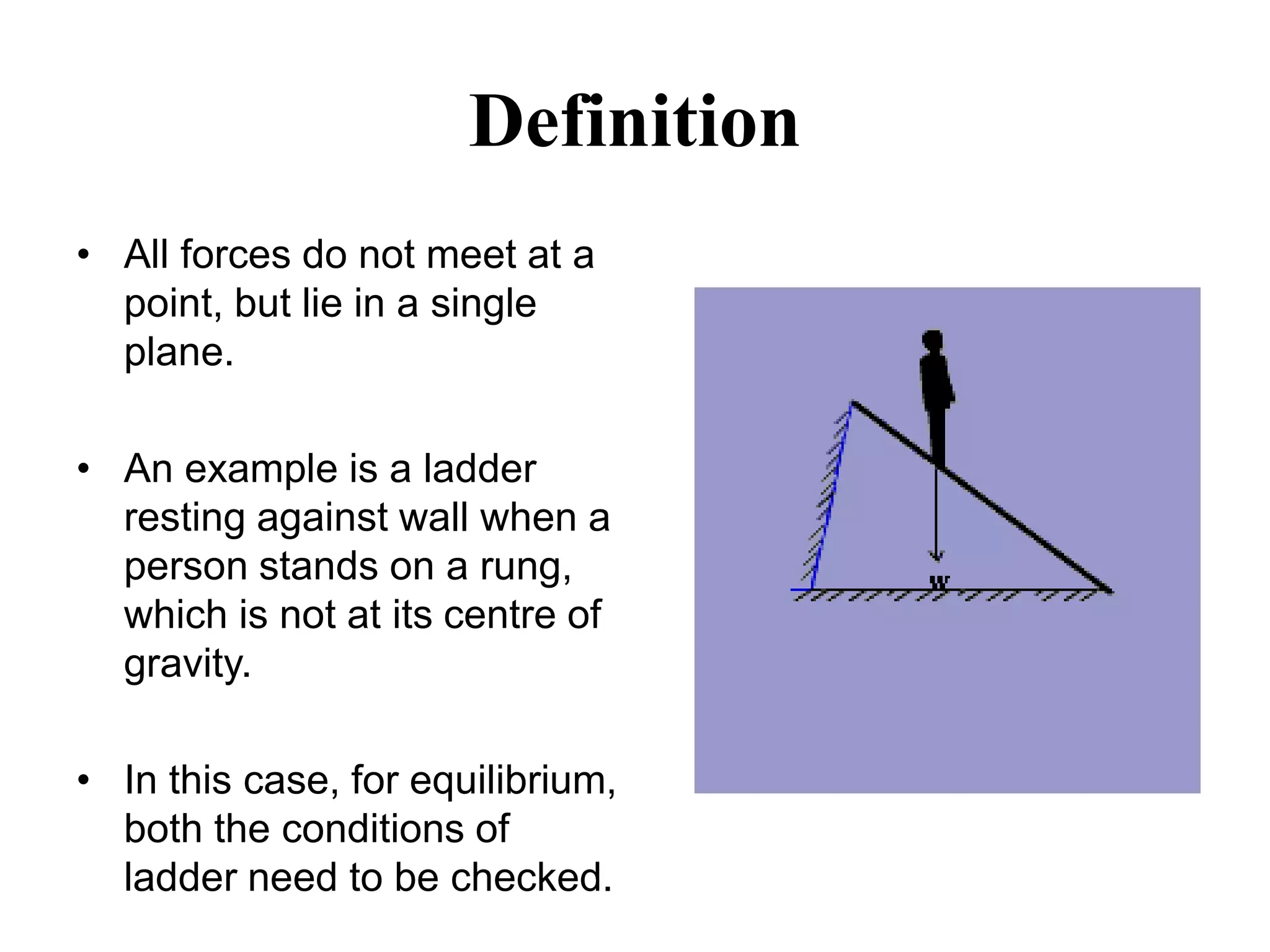 COPLANNER & NON-CONCURRENT FORCES | PPTX