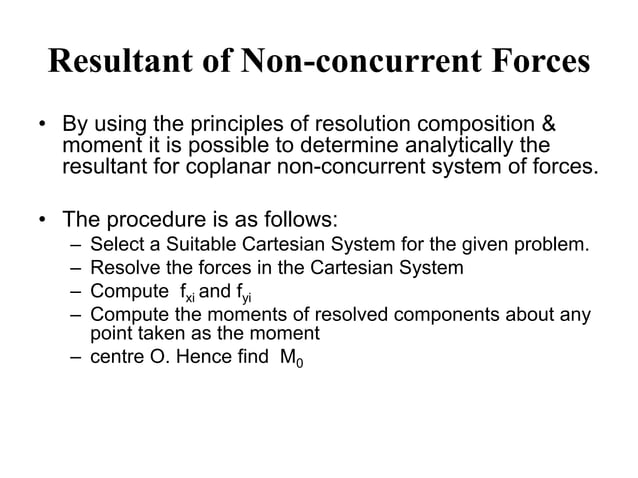 COPLANNER & NON-CONCURRENT FORCES | PPTX | Physics | Science