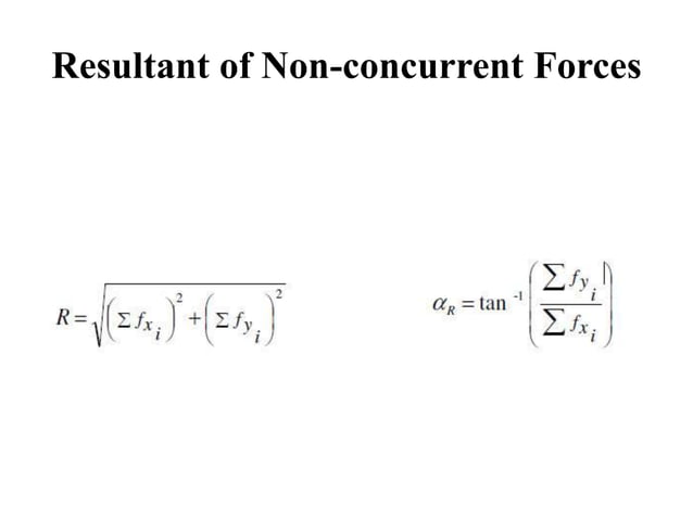 COPLANNER & NON-CONCURRENT FORCES | PPTX | Physics | Science