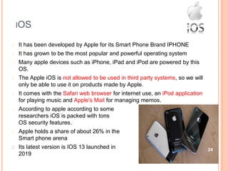 Mobile Operating System | PPTX