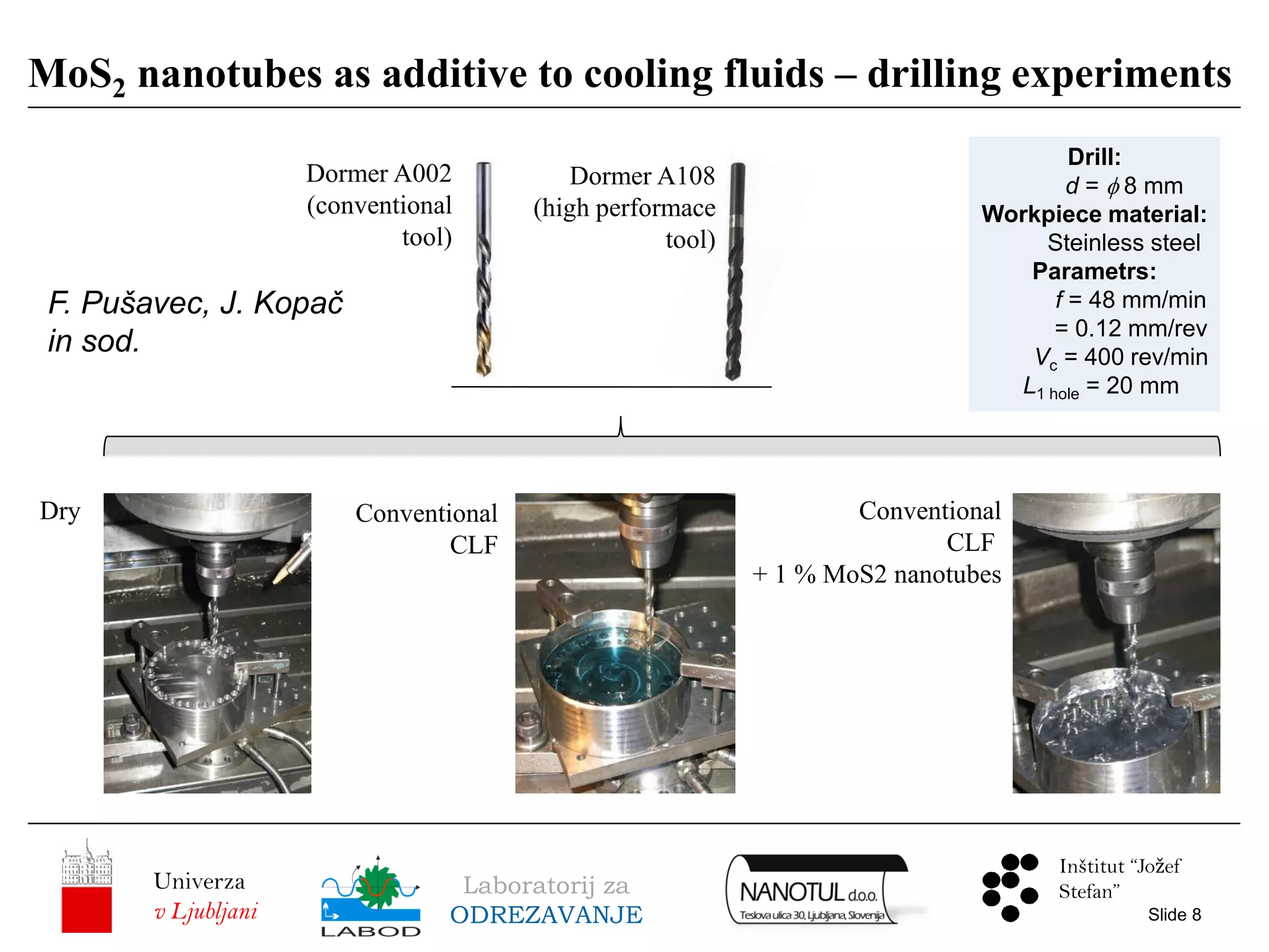 MoS2 NanoTubes as efficient additive to lubricants | PDF