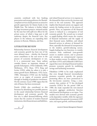 Islamic Finance and Economic Growth in the Kingdom of Saudi Arabia (KSA ...